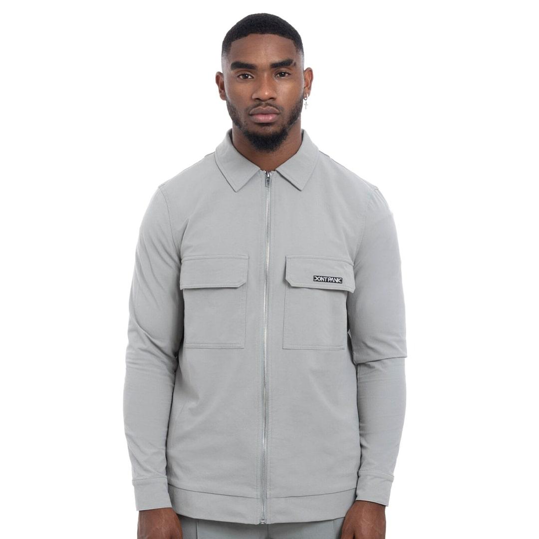 SMART CARGO JACKET - GREY – Don't Panic Clo